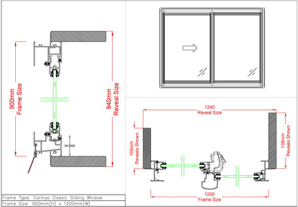 Sliding Window 900 x 1200 | Byron, Brisbane, Gold Coast ...